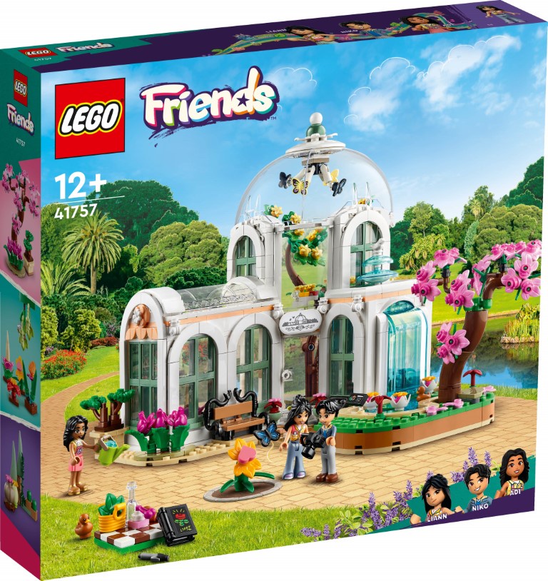 LEGO 41757 Friends Botanical Garden Building Toy Set (1072 Pieces ...