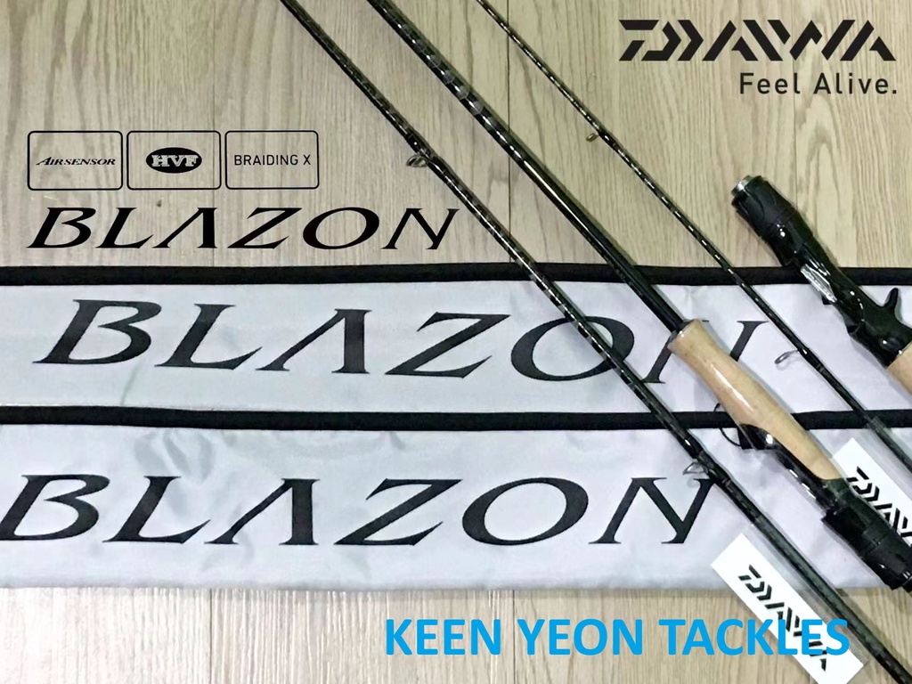 DAIWA 2021' BLAZON FISHING ROD ( SPINNING / BAITCASTING ) | Shopee Malaysia