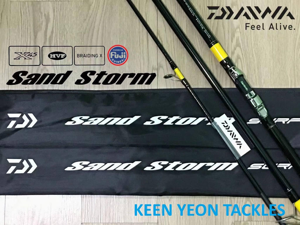 DAIWA 2020 SANDSTORM SPINNING SURF ROD | Shopee Malaysia