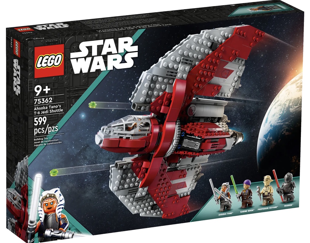 LEGO 75362 Ahsoka Tano's T-6 Jedi Shuttle | LEGO Star Wars | Shopee ...