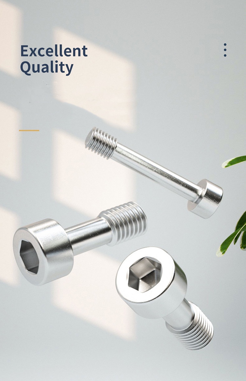 304 Stainless Steel Internal Hexagon Socket Head Half Tooth Bolt Round ...