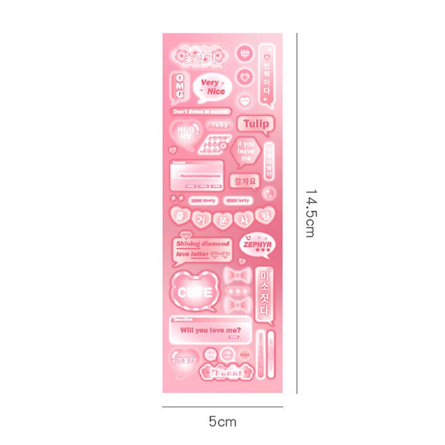 200pcs Kawaii Laser Cartoon Stickers Set – Cute Goo Goo Cards with Free ...