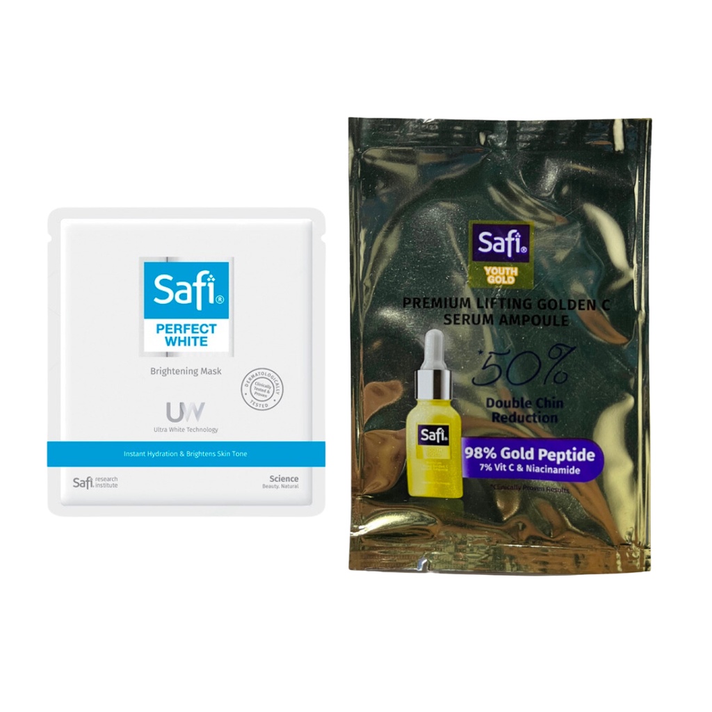 Safi Youth Gold Premium Lifting Golden Serum Ampoule 3ml Safi Perfect ...