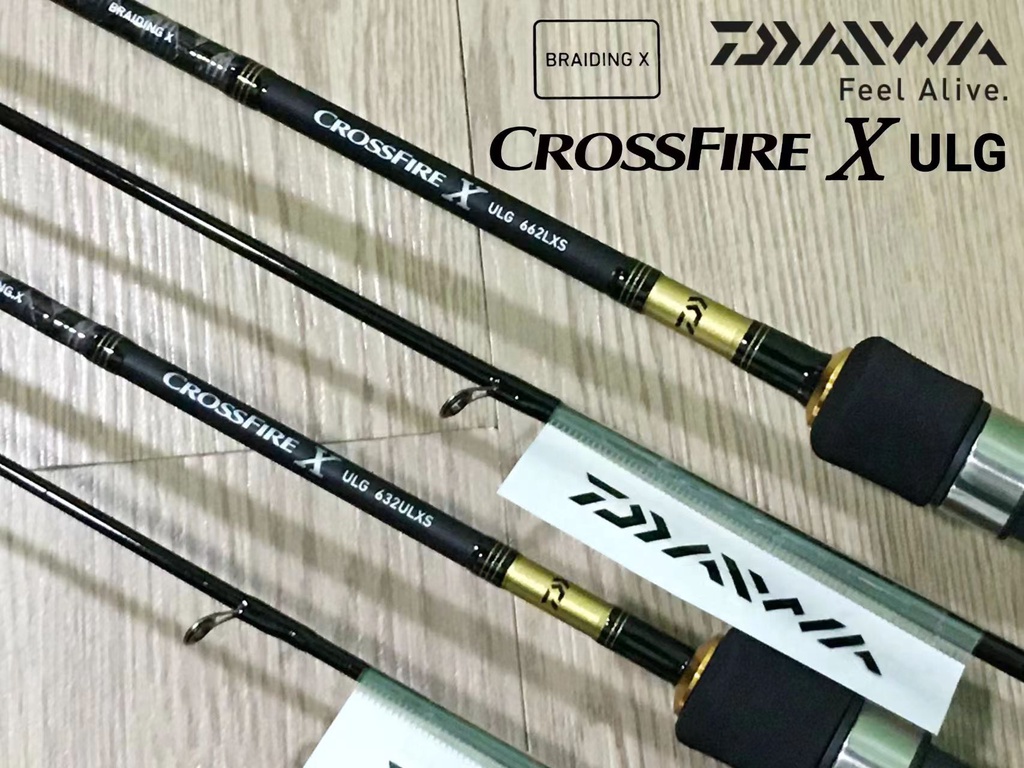 DAIWA CROSSFIRE X ULG SPINNING FISHING ROD | Shopee Malaysia