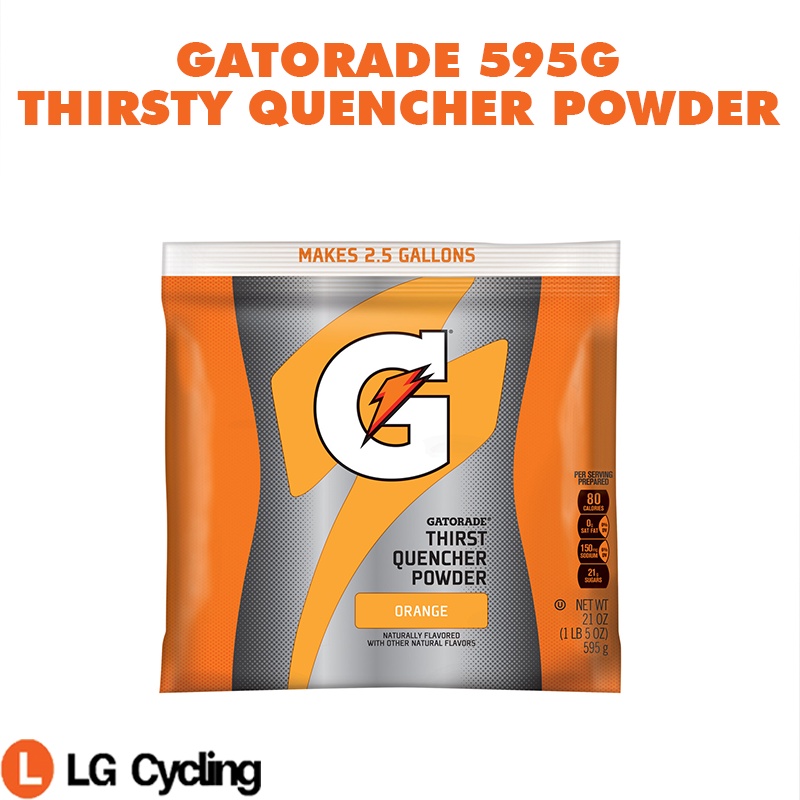 Gatorade Orange Thirst Quencher Powder 21oz 595g Cycling, Running ...