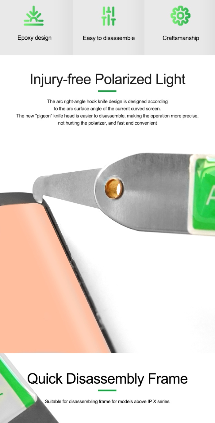 RELIFE RL-060A Ultra-thin Edge Screen Teardown For Models Above IP X ...