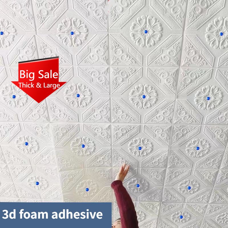 Ready Stock Malaysia 40Pcs 3D Foam Wallpaper Dinding Waterproof Self ...