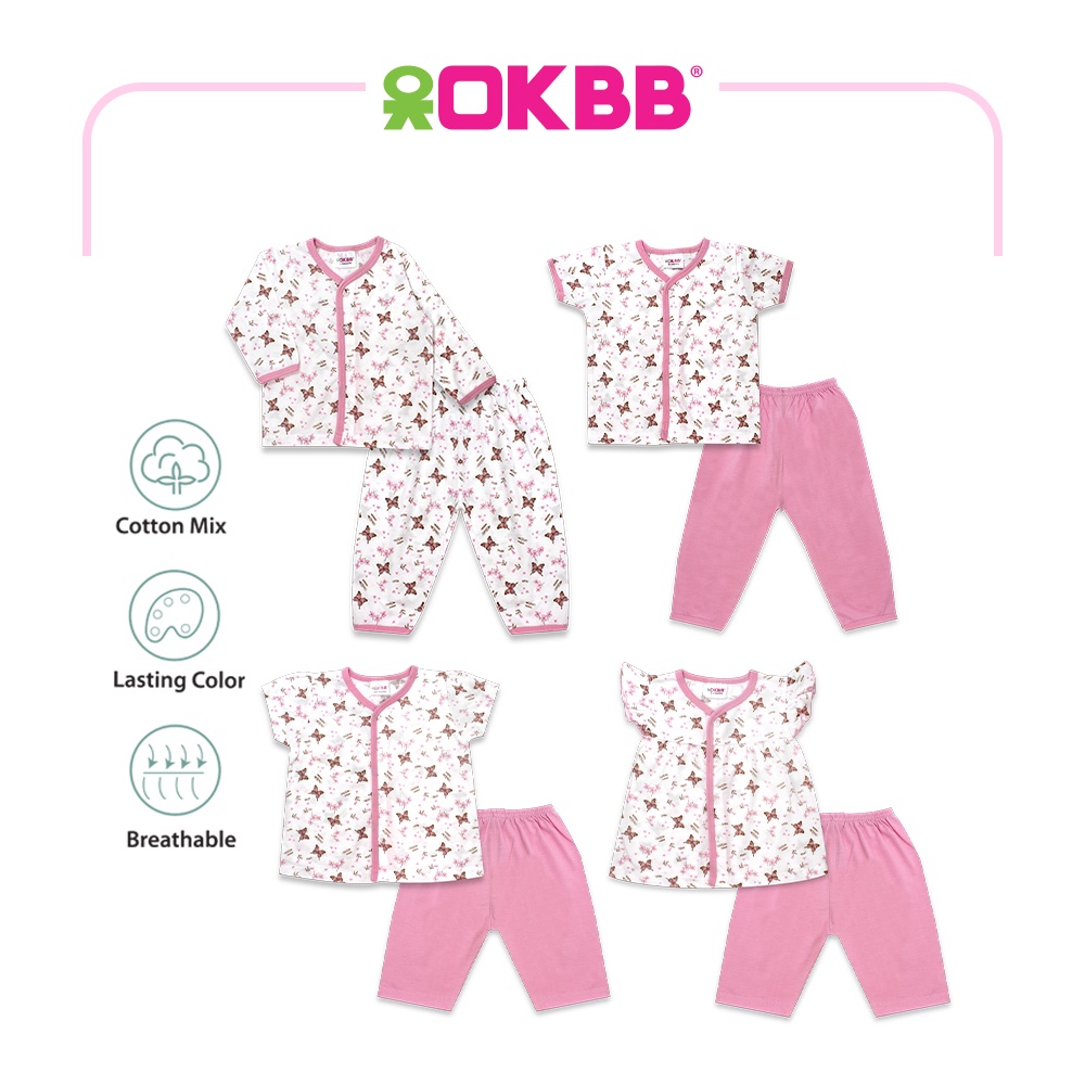 OKBB Baby Girl Clothing Suit Baby Pyjamas Baby Casual Wear Spot Printed ...