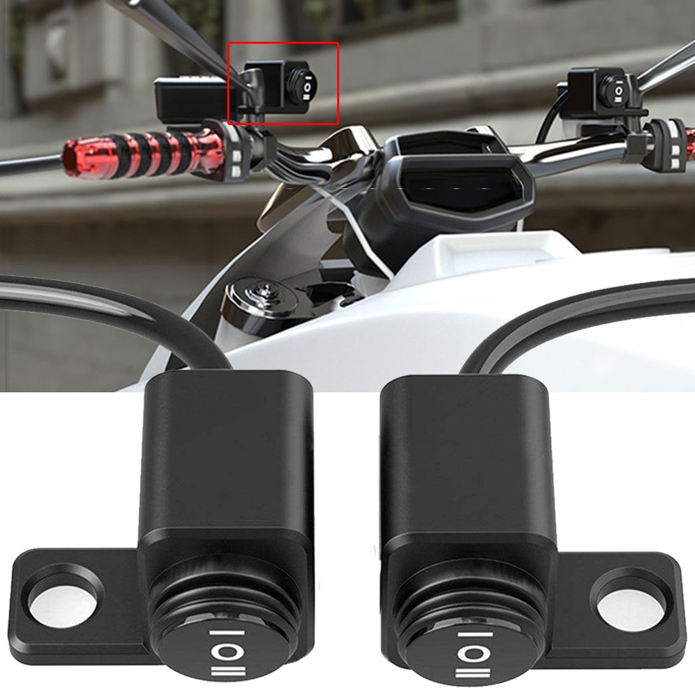 Universal Motorcycle ATV Light 3way Switch ON OFF Button for mini ...