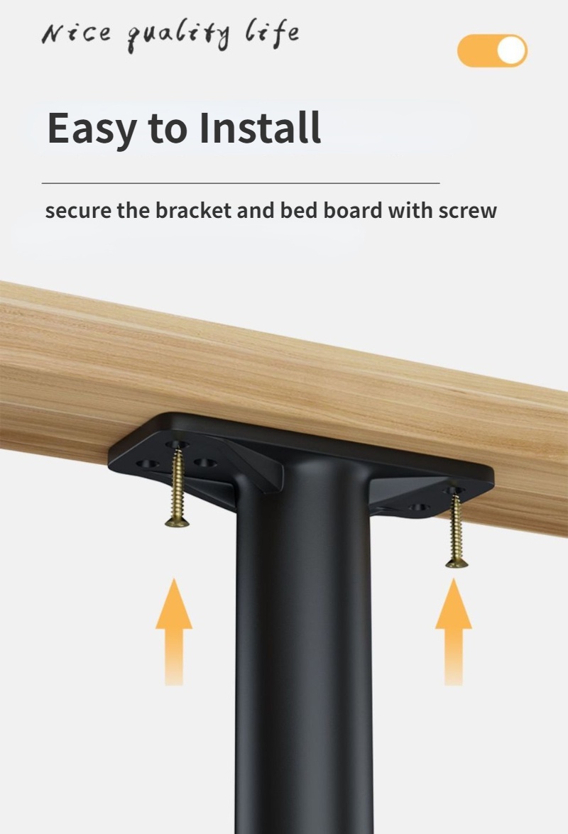 Bed Board Support Frame Load-bearing Bracket Under The Bed Supporter ...