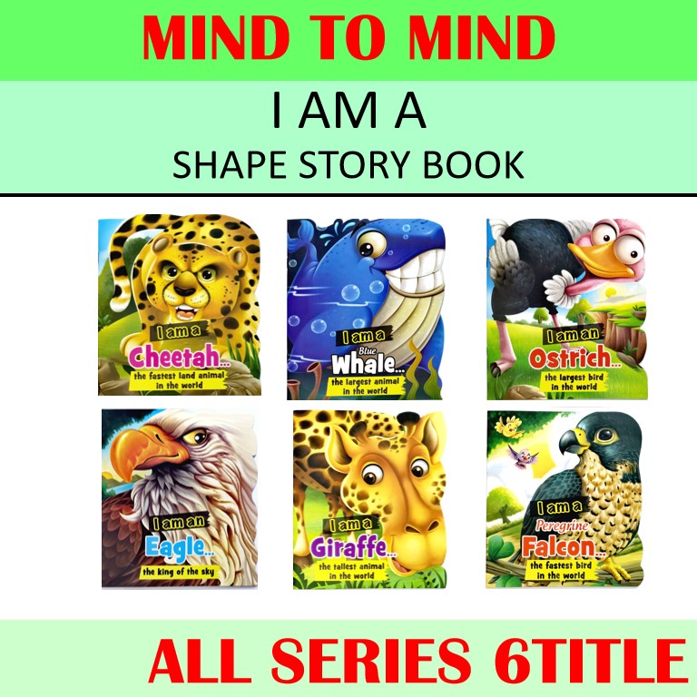 I AM A ENGLISH SHAPE ANIMAL STORY BOOK - MIND TO MIND | Shopee Malaysia