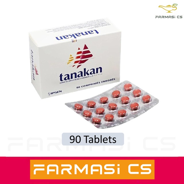 PROMO Tanakan Ginkgo Biloba Extract 40mg 90s EXP:07/2025 | Shopee Malaysia