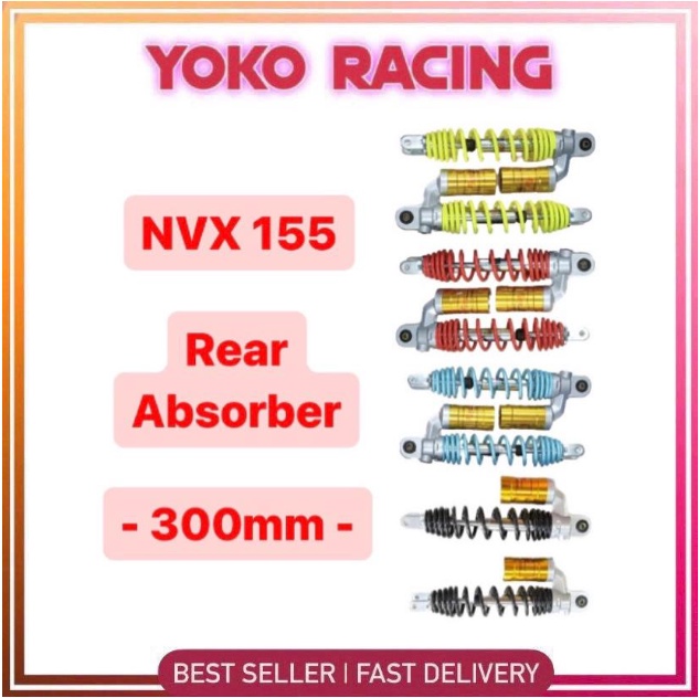 YAMAHA AEROX NVX 155 NVX155 REAR ABSORBER 300MM GAS TANK ABSOBER ...
