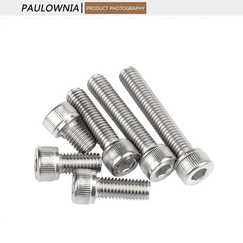 M2.5 M3 Stainless Steel 304 Hex Hexagon Socket Head Bolt Screws Bolts ...