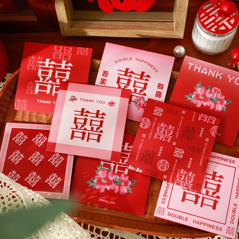 Small Red Packet Chinese Wedding Red Envelope Paper Money Bag Wedding ...