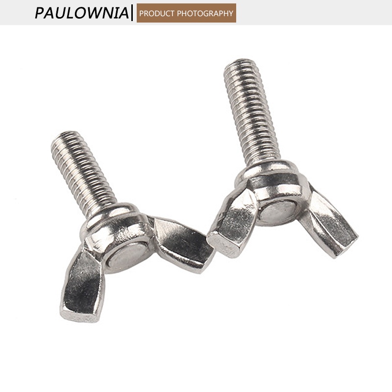 M6 M8 M10 304 Stainless Steel Butterfly Bolt Wing Screw Thumb Wing ...