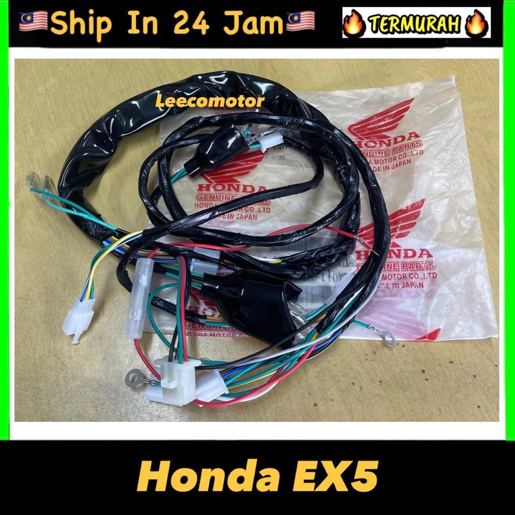 Japan HONDA EX5 HP LAMA Wire Harness / Wiring 32100-GN5-921 BODY WIRING COMPLETE SET HARNESS ...