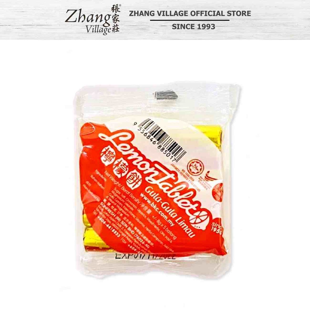 Beh Kwang Chee Lemon Tablet Candy 8g X 5 Rolls | Shopee Malaysia