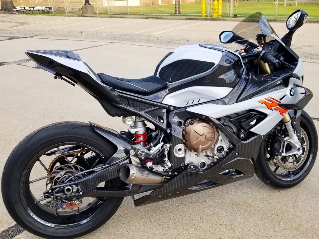 100% Carbon Fiber Belly Pan Motorcycle Body Undertray Under Fairing Kit ...