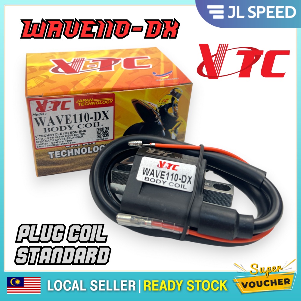 HONDA WAVE110-DX WAVE 110 DX DX110 IGNITION COIL BODY COIL KOIL ...