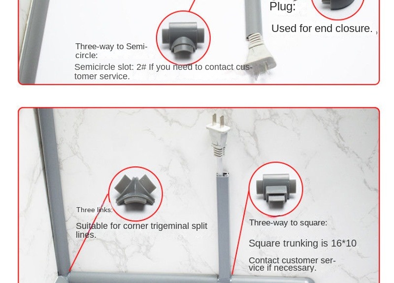 PVC New Material Wall Corner Surface Mounted Triangle Right Angle ...