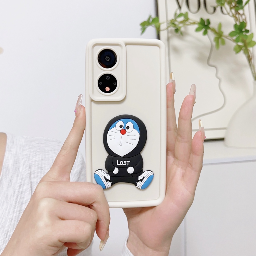 Cartoon Doraemon Plain Multistep Soft Phone Casing for Samsung Galaxy ...