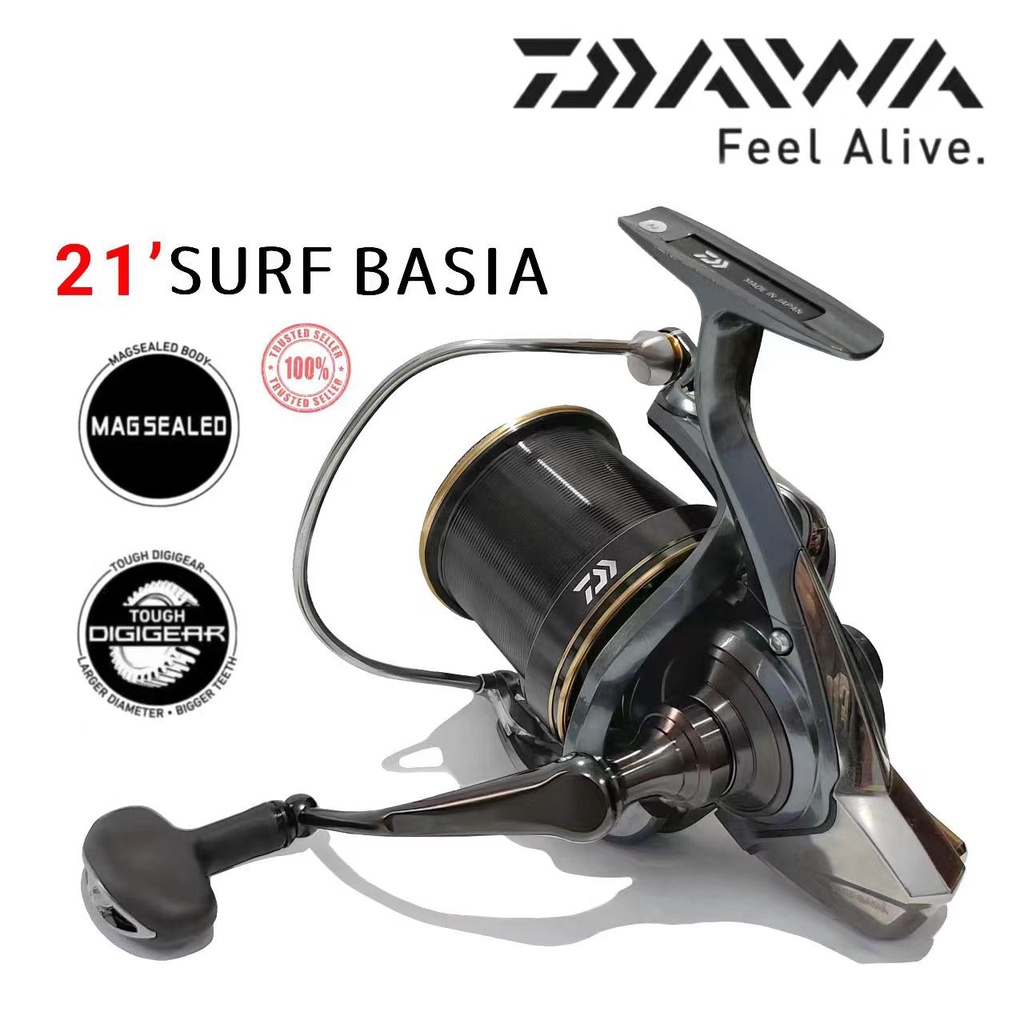 DAIWA 2021' SURF BASIA 45 SPINNING FISHING REEL (MADE IN JAPAN ...
