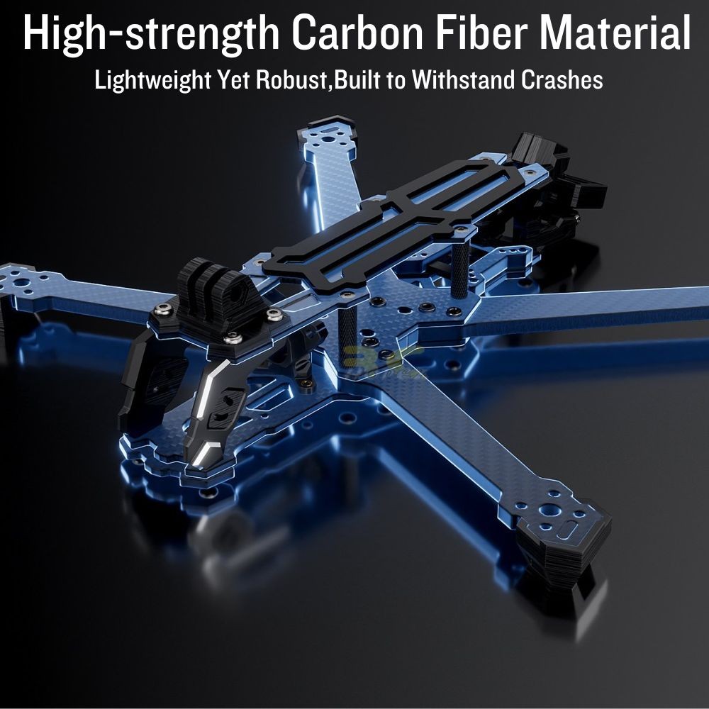 GEPRC Drone Frame Kit Vapor-D5 5 Inch Compatible for Vapor-D5 Analog ...