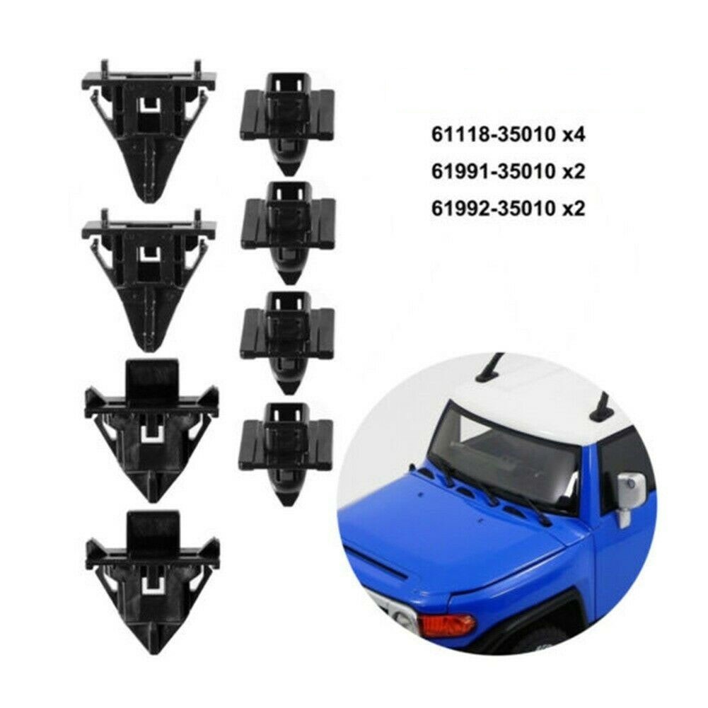 (HUND) Car Panel Clips,Body Retainer Mudguard Cowl Clip Set FOR TOYOTA ...