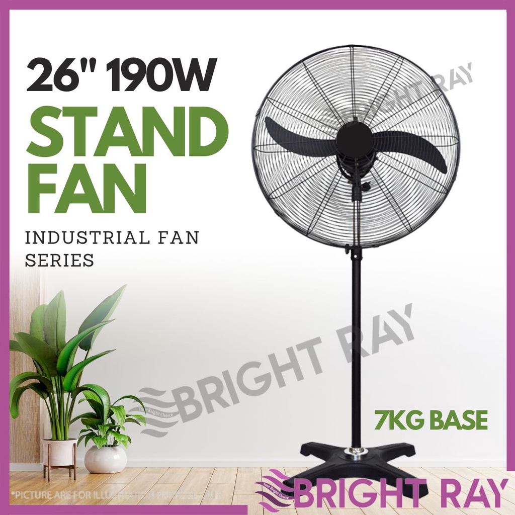 TECHSONIC 26" Stand Fan Industrial Series Fan Kipas Besar Kilang Kipas ...