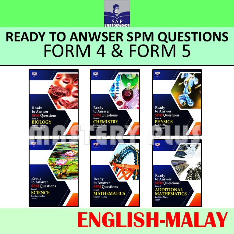 READY TO ANSWER SPM QUESTION FORM 4 / FORM 5 BUKU LATIHAN - SAP ...