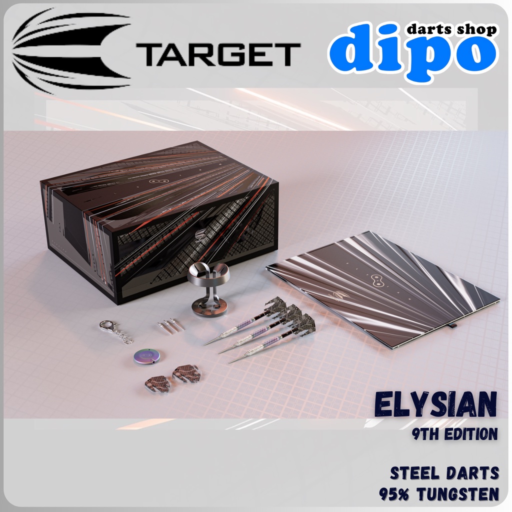Limited 】TARGET ELYSIAN 9TH EDITION - TARGET Swiss Steel Darts | Shopee ...
