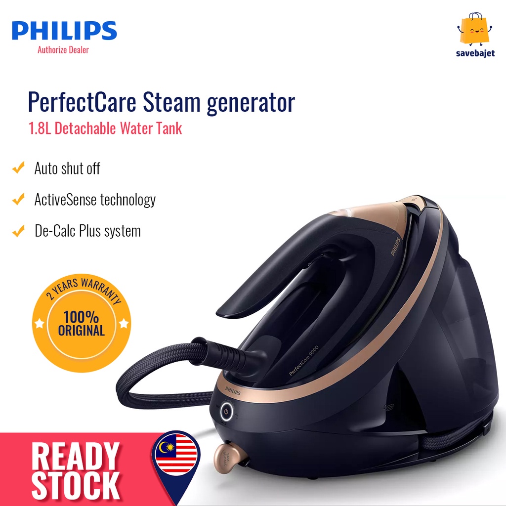 PHILIPS Steam Generator Iron PerfectCare 9000 Series (3100W) PSG9050/26 ...
