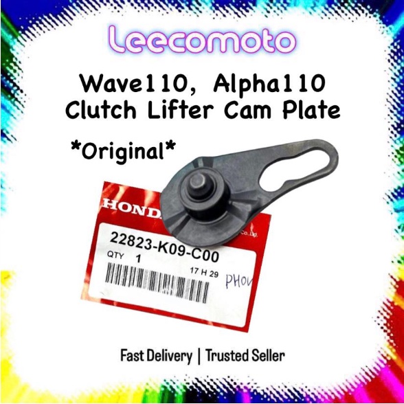 ORIGINAL HONDA WAVE110 WAVE 110 ALPHA110 CX110 2017 PLATE CLUTCH LIFTER ...