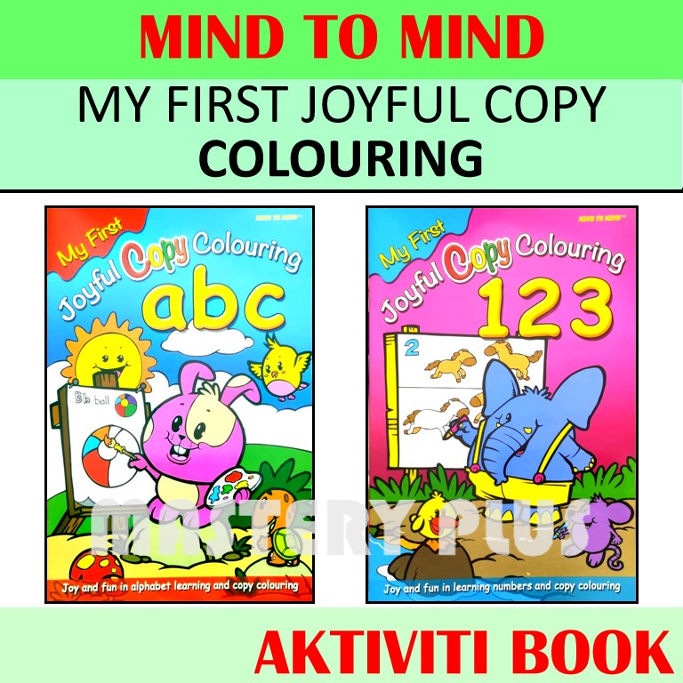 MY FIRST JOYFUL COPY COLOURING ABC,123 JOY AND FUN IN LEARNING NUMBERS ...