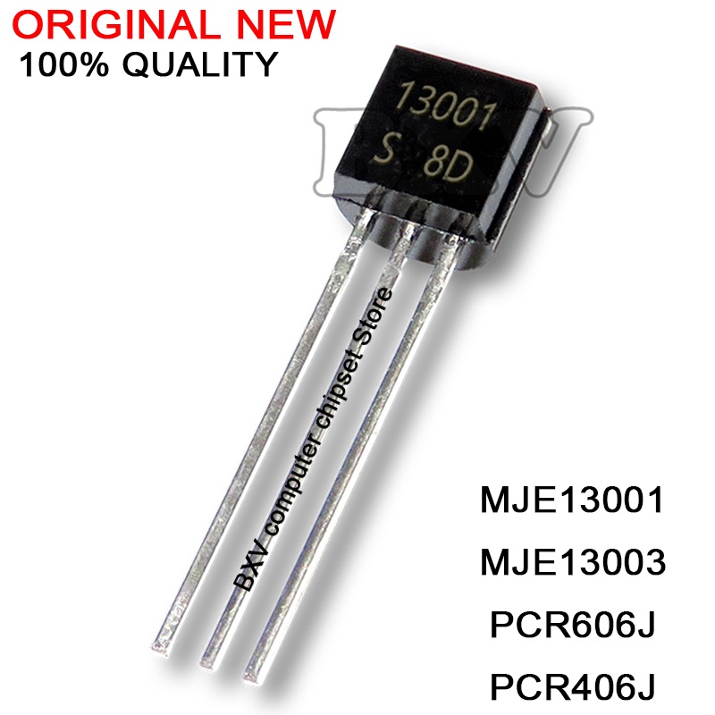 100pcs MJE13001 MJE13003 PCR606J PCR406J 13001 13003 R606 R406 606j ...