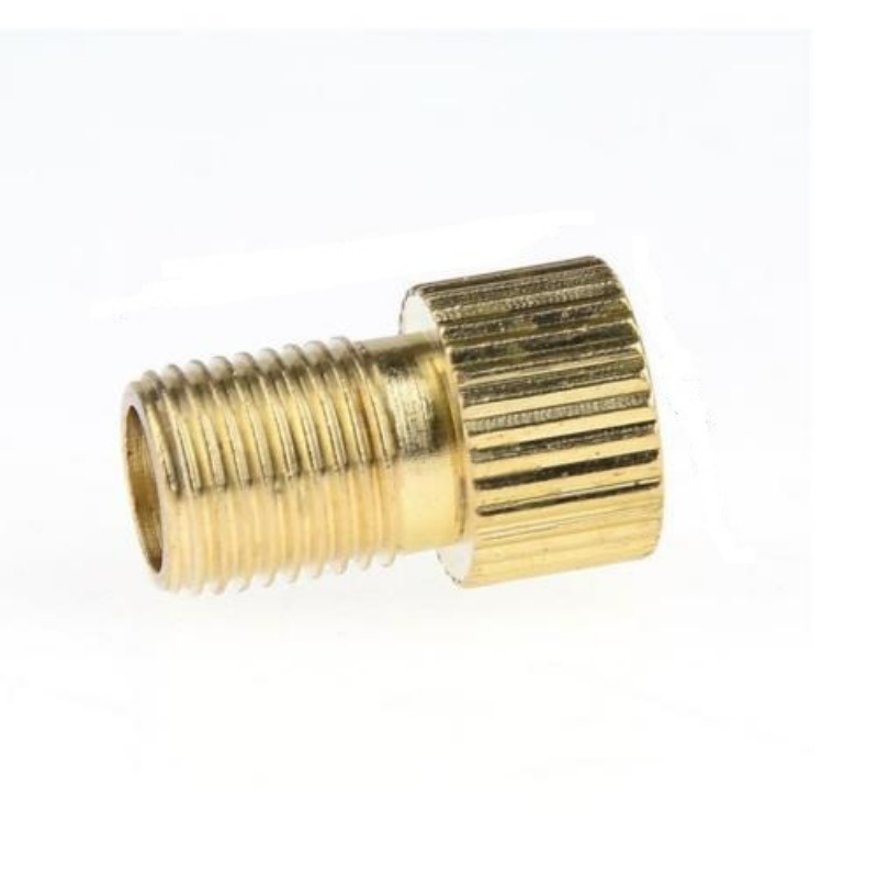 Aluminum Alloy Bike Inner Tube Valve Adaptor / Bikes Tire Inflation ...