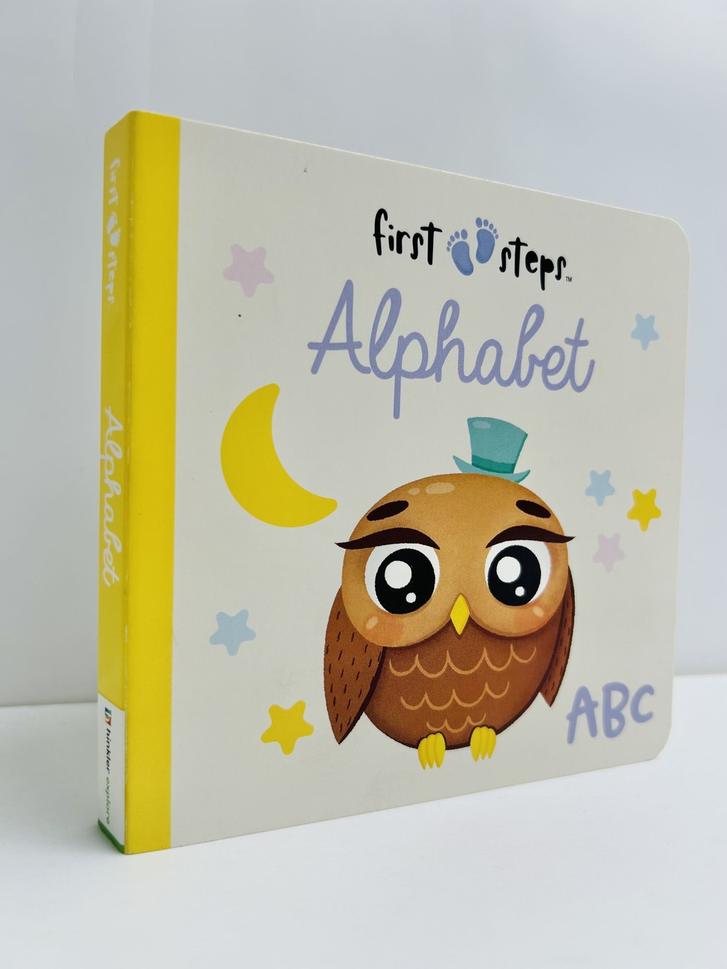 First Steps Alphabet Board Book For Toddlers To Learn ABC With ...