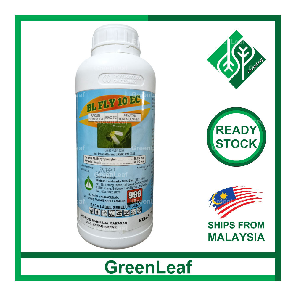 BL Fly 10 EC 1L Pyriproxyfen 10% Insecticide IGR Racun Pengawal ...