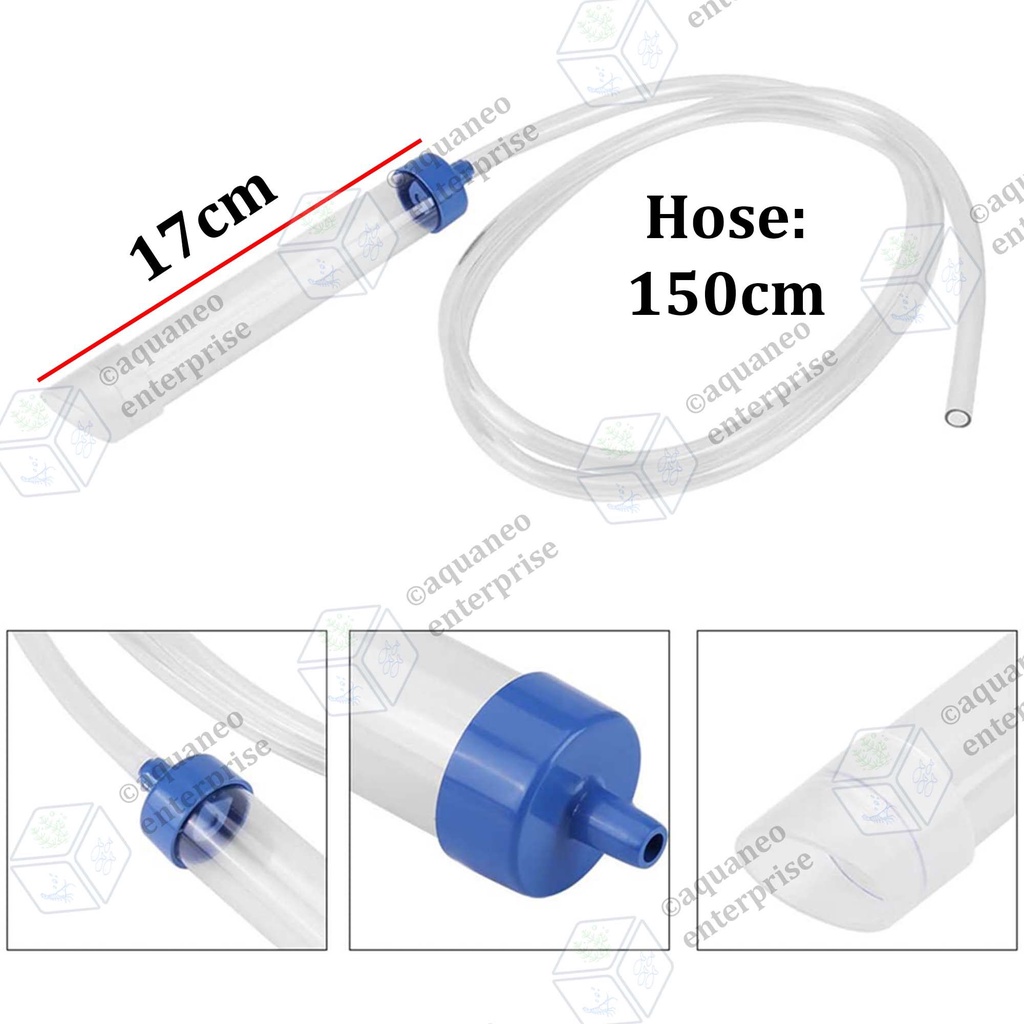 Jeneca Aquarium Mini Siphon Gravel Cleaner Pump AS-999 | sand cleaner ...