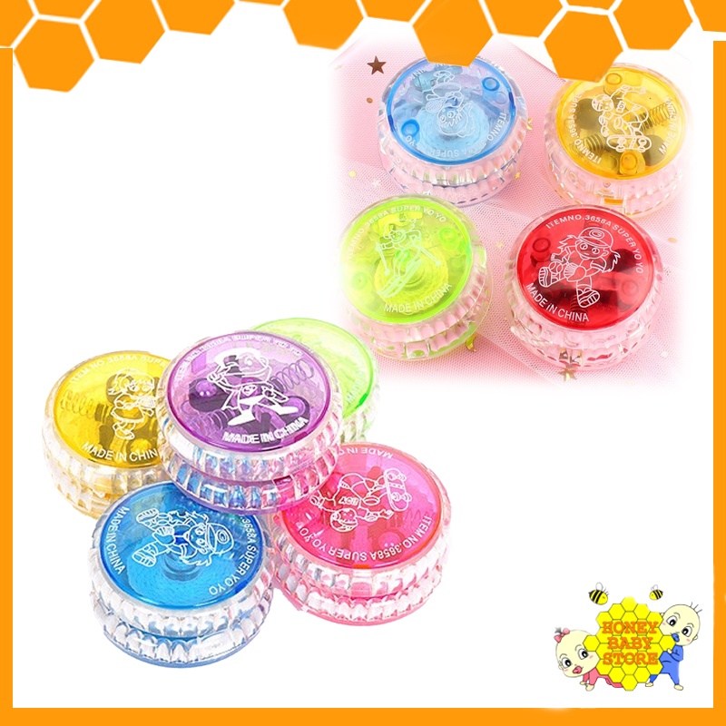 LED Flashing Yoyo Ball Toys Creative Children Entertainment Brain Game ...