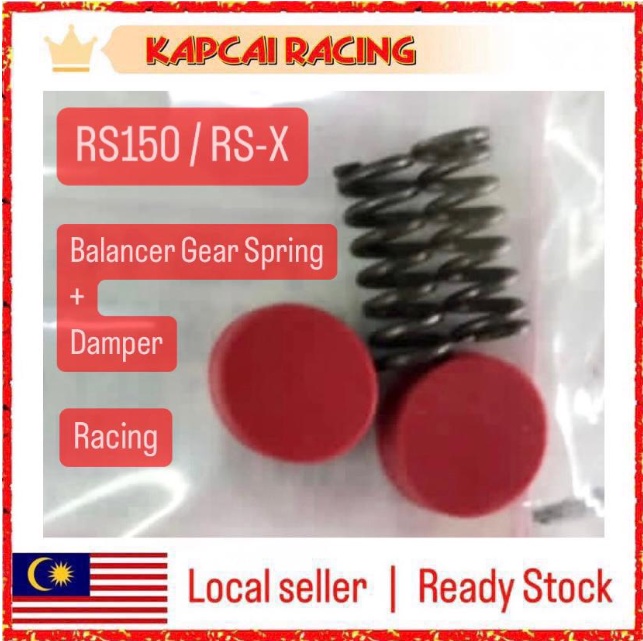 Balancing Gear Spring & Damper - Racing Balancer Weight Rubber Getah ...