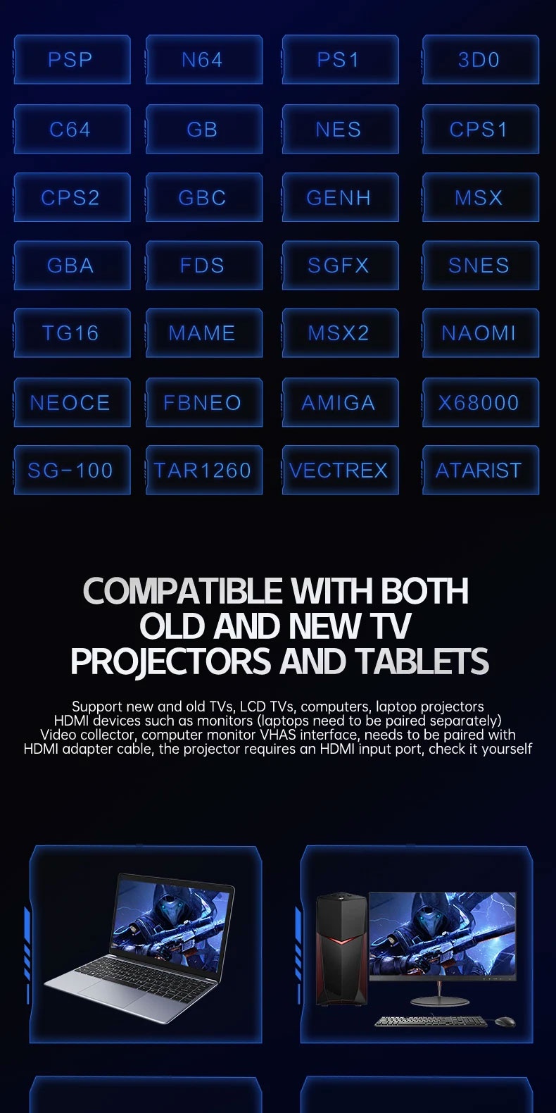 X10 Video Game Console 4k Gamestick TV BOX 5G Dual System 2.4G Wireless ...