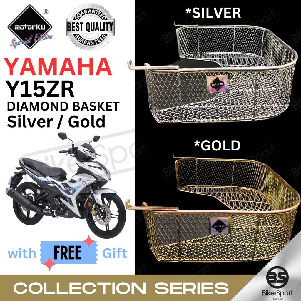 Y15ZR Y15 Exciter Ysuku Motorku basket Diamond Bakul Besi Tebal Buatan ...