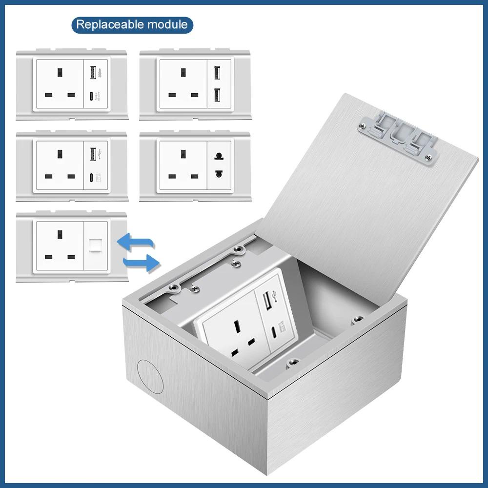 Viswe Power Socket Usb Socket 3 Pin Socket Hidden Socket 2 Pin Socket