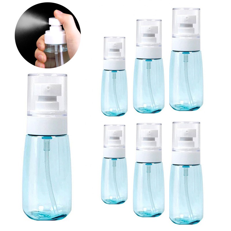 Portable - Refillable - Mini Clear Travel Spray Bottle - Plastic ...