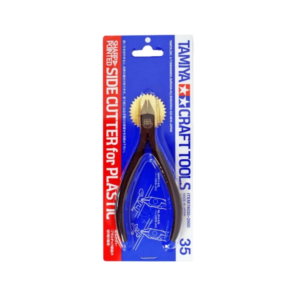 Tamiya Sharp Pointed Side Cutter (Gold Label) 74035 Modeler Side Cutter ...