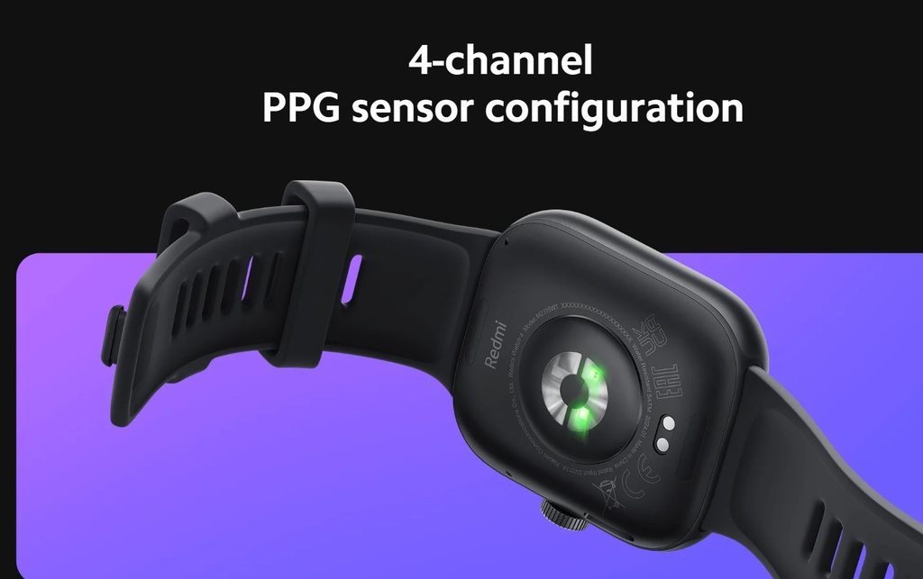 Redmi Watch 4 | Amoled Display | Bluetooth Calling | PPG Sensor ...