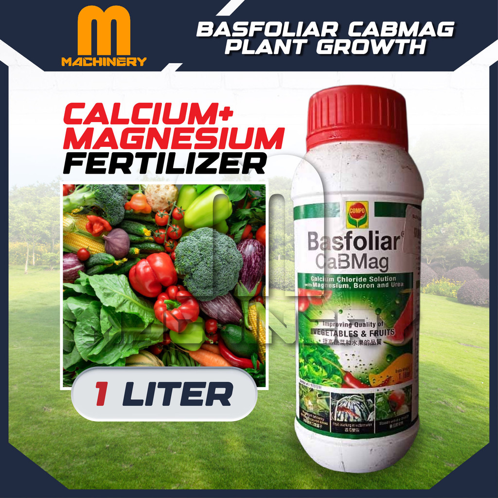 M.Machinery 1Liter Basfoliar CabMag Calcium Chloride Solution with ...