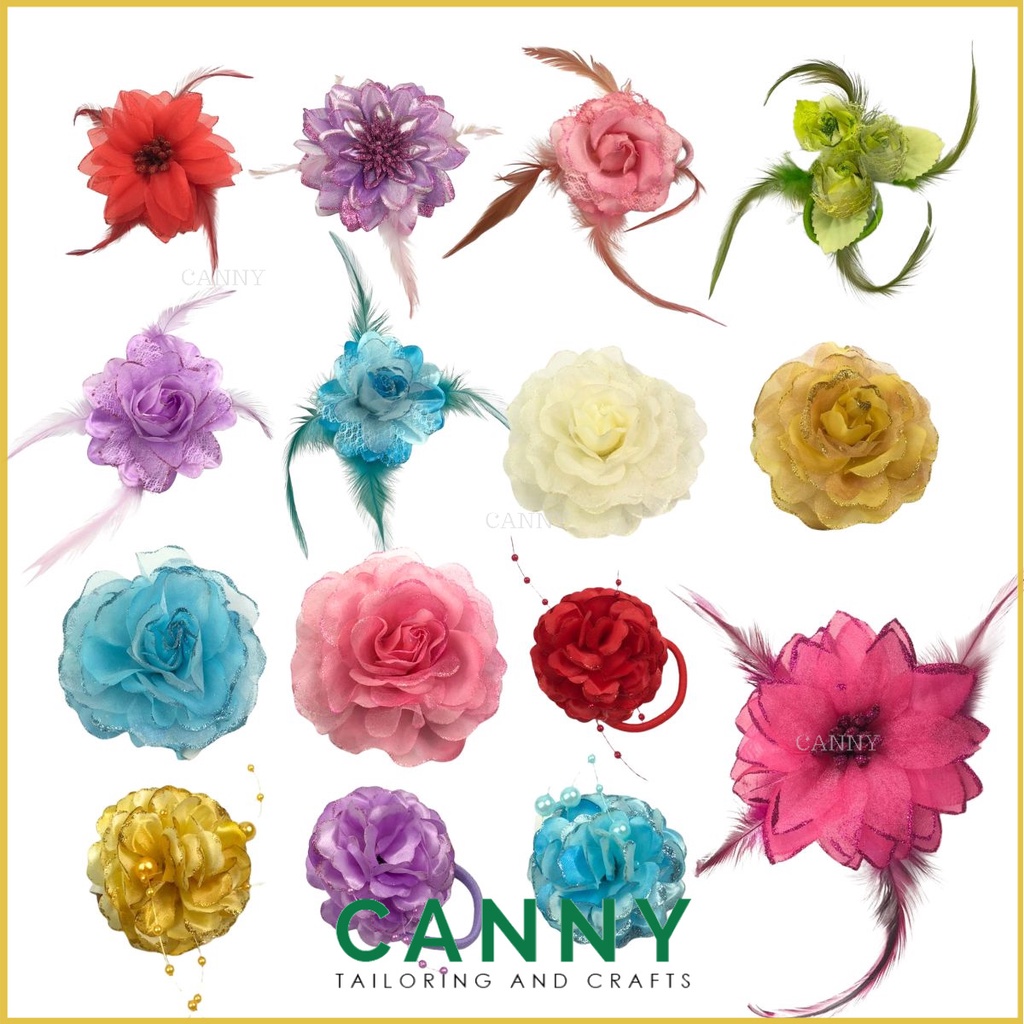 (1pcs) Bunga Kendarat / Bunga Dada / Bunga Rewang / Flower Corsage With ...